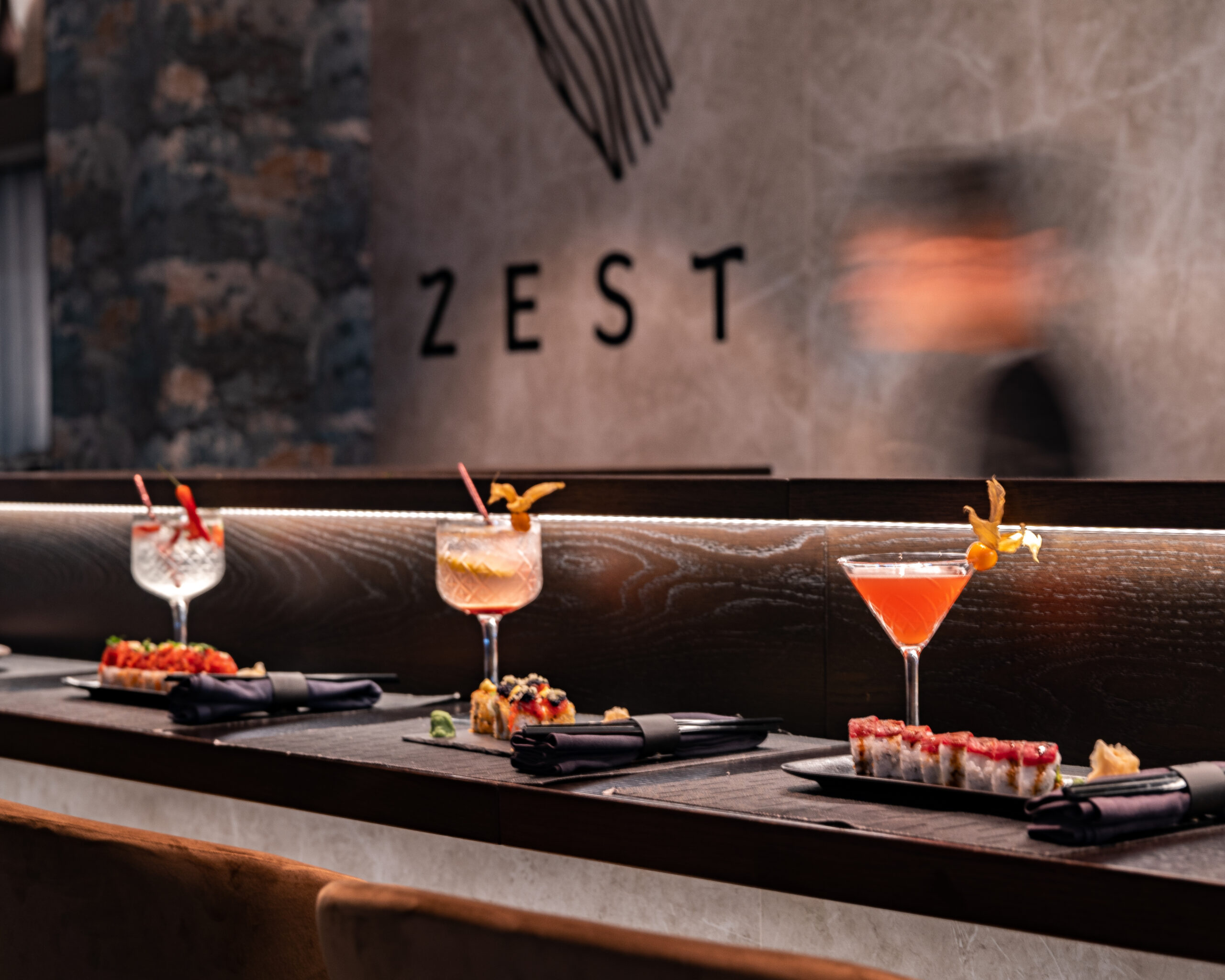 Restaurant Menu - Zest Flavours